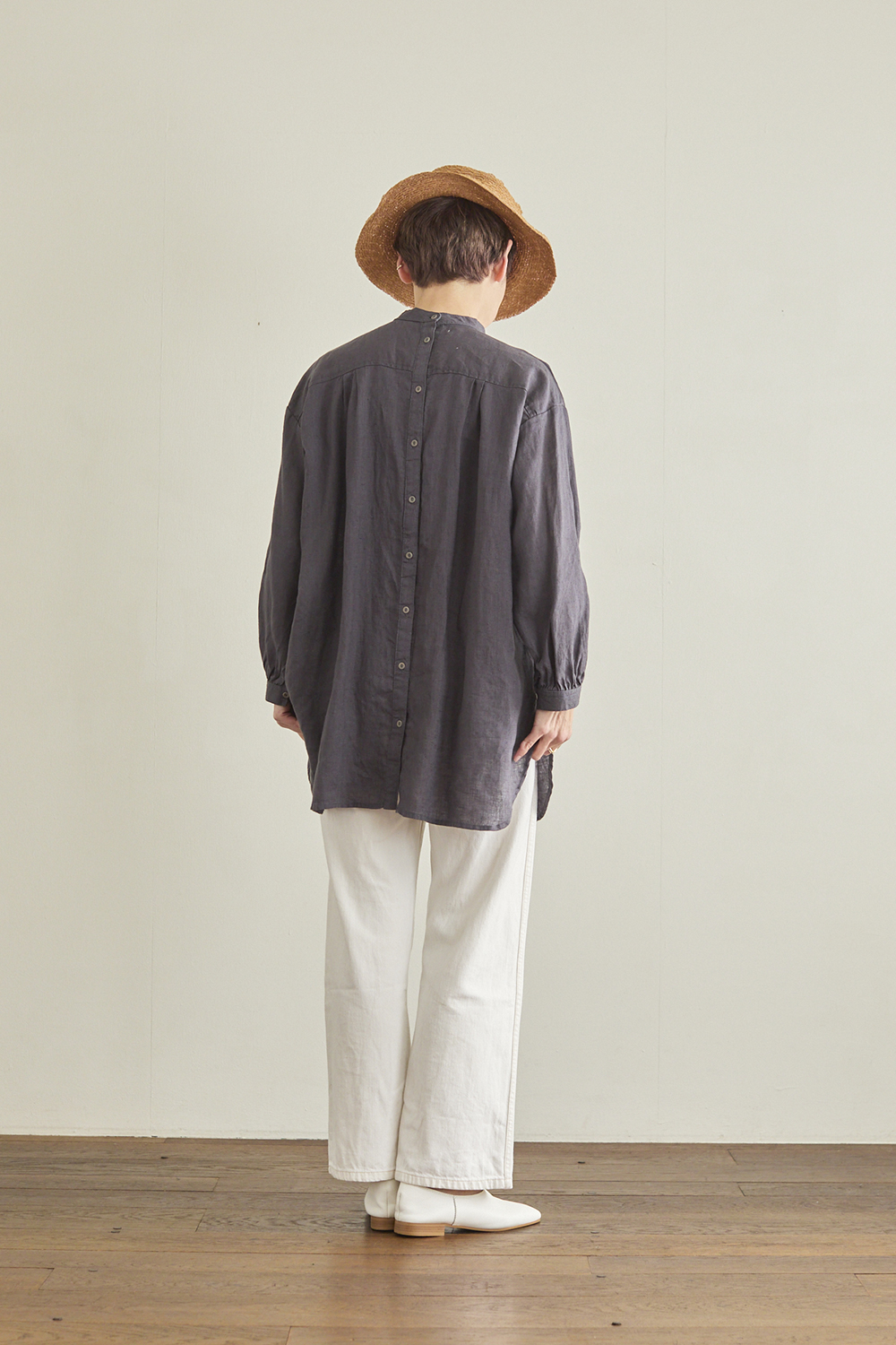 【NEW】ロニー チュニック トワイライト | fog linen work