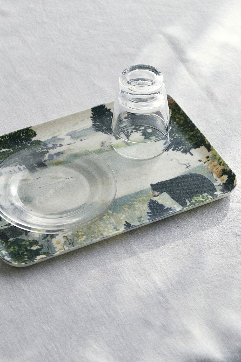 COATED LINEN TRAY | fog linen work
